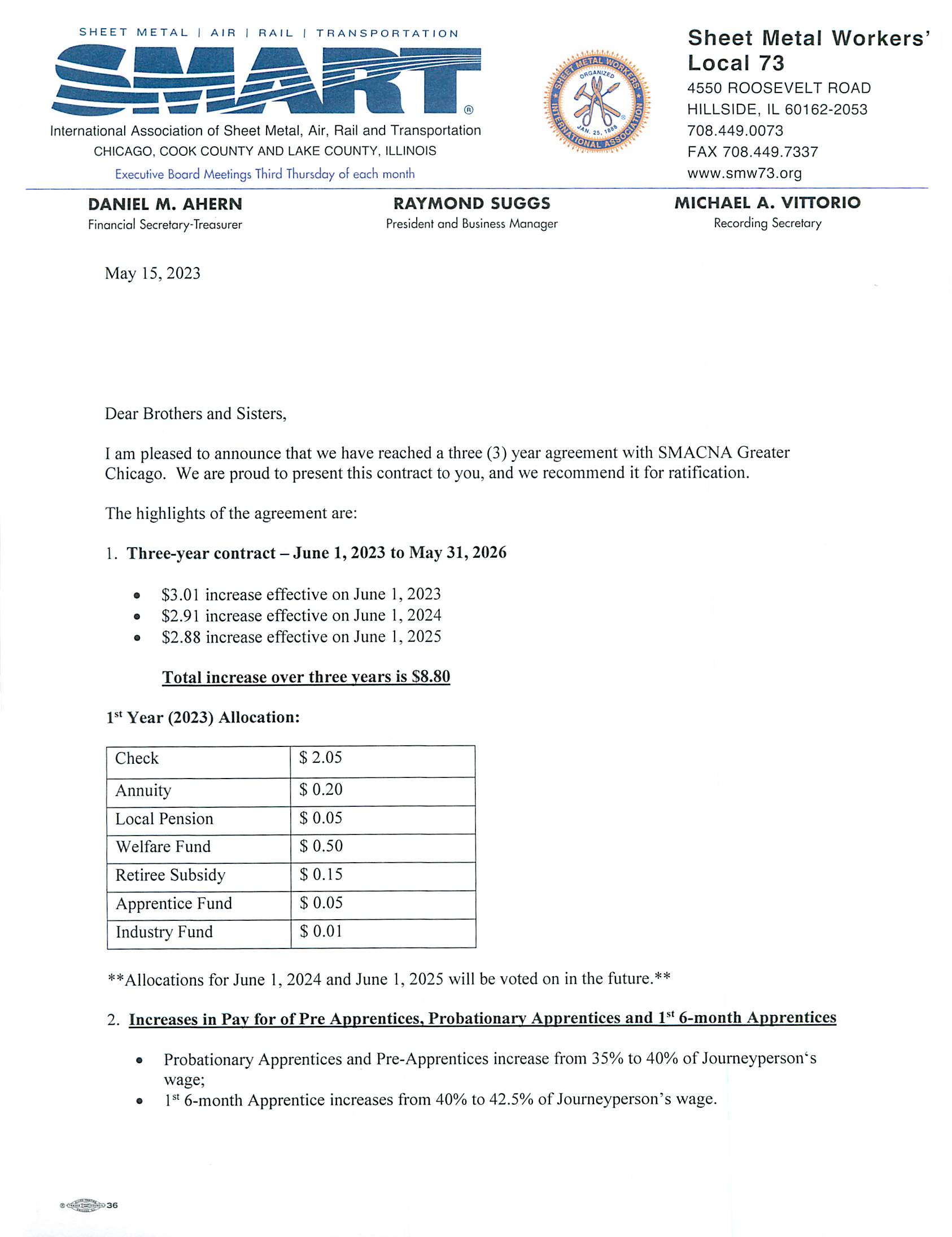 News & Announcements | SMW 73